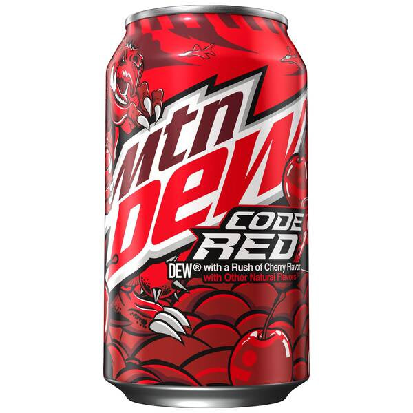 Mountain Dew Code Red (12x355ML) – SnacksNow