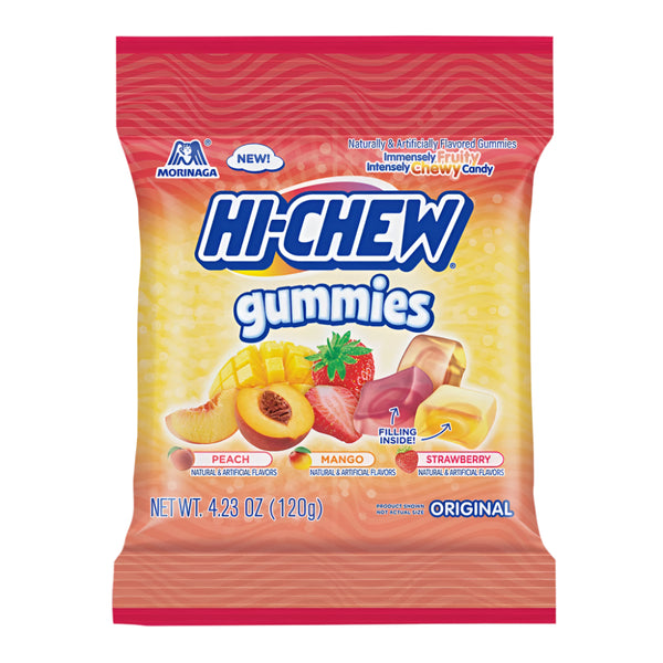 Hi-Chew Original Gummies Peg Bag (9x4.23oz ) – SnacksNow