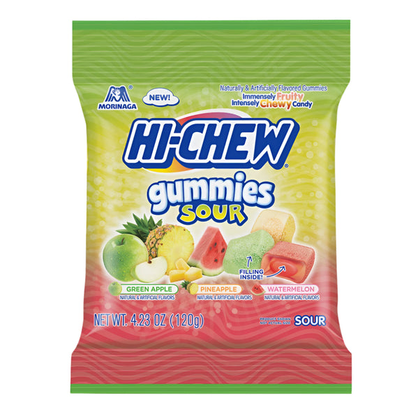 Hi-Chew Sour Original Gummies Peg Bag (9x4.23oz) – SnacksNow