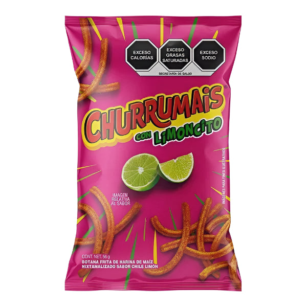 Churrumais Con Limoncito Mexico (20 x 185g) – SnacksNow