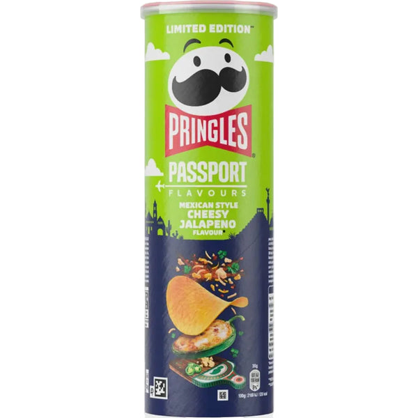 Pringles Passport Mexican Style Cheesy Jalapeño (19 x 165g) – SnacksNow
