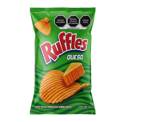 Ruffles Queso Mexico (30 x 120g) – SnacksNow