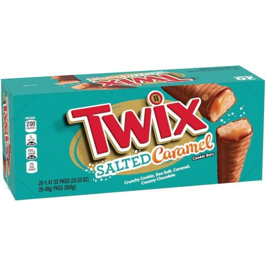 Twix SALTED Caramel! x 20 Box – SnacksNow